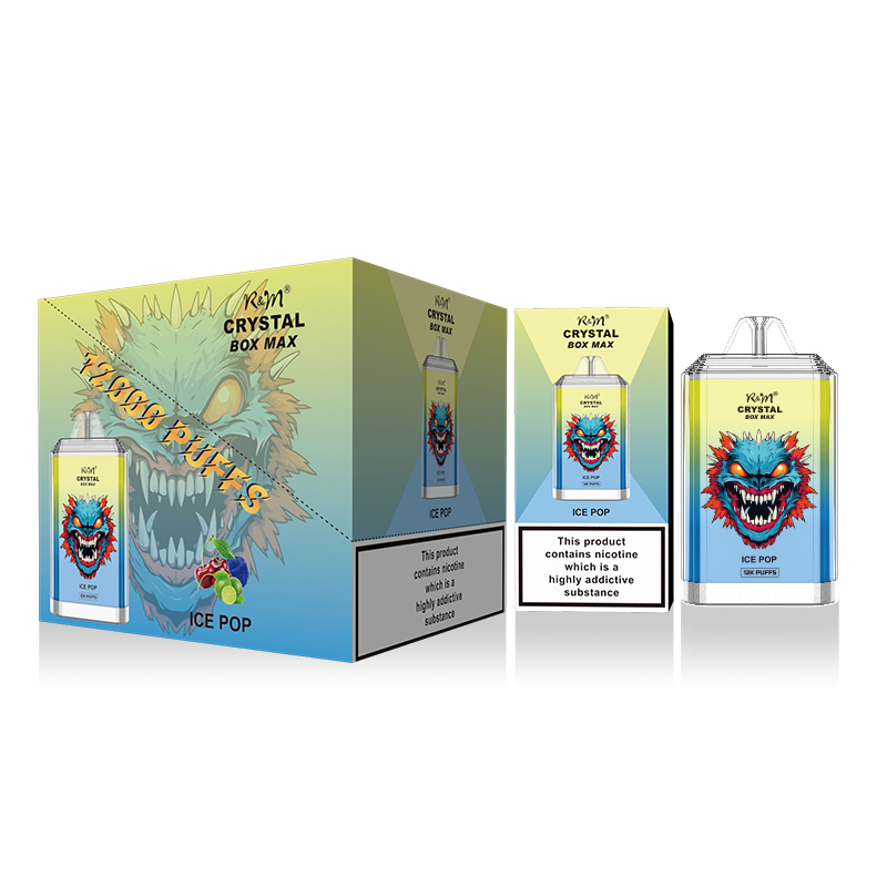 Crystal Pro Wholesale I Vape RandM R&M Box Max 12000 Puffs Rechargeable ...