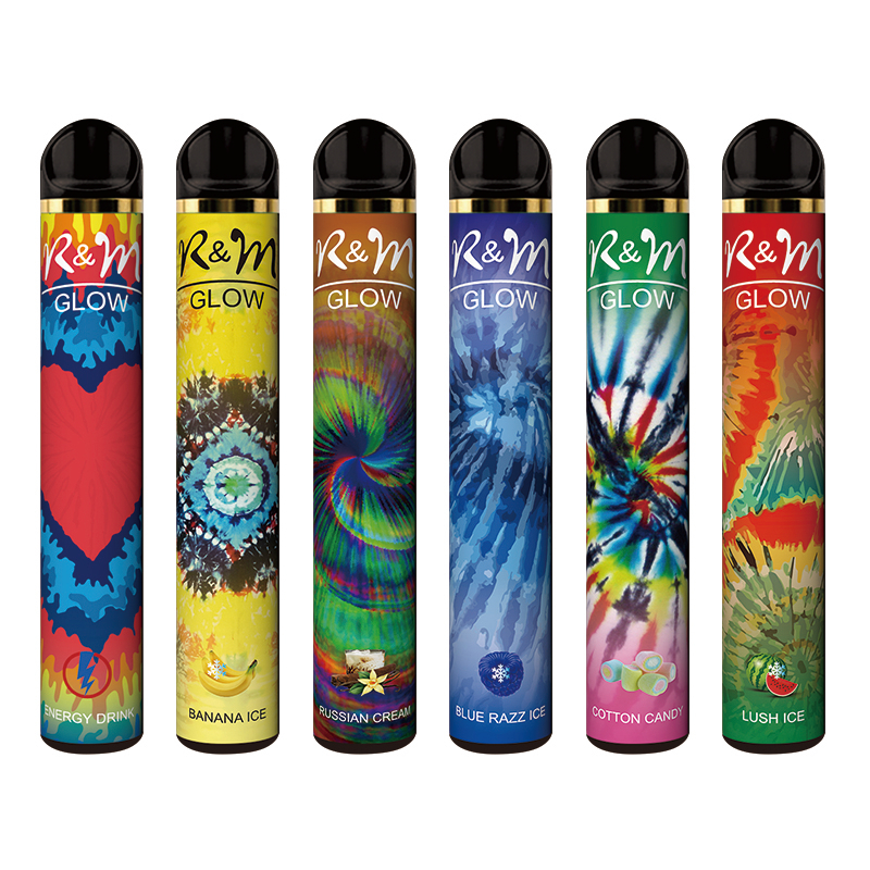 R&M GLOW 2800 Puffs Hookah Disposable Vape |Energy drink from China ...