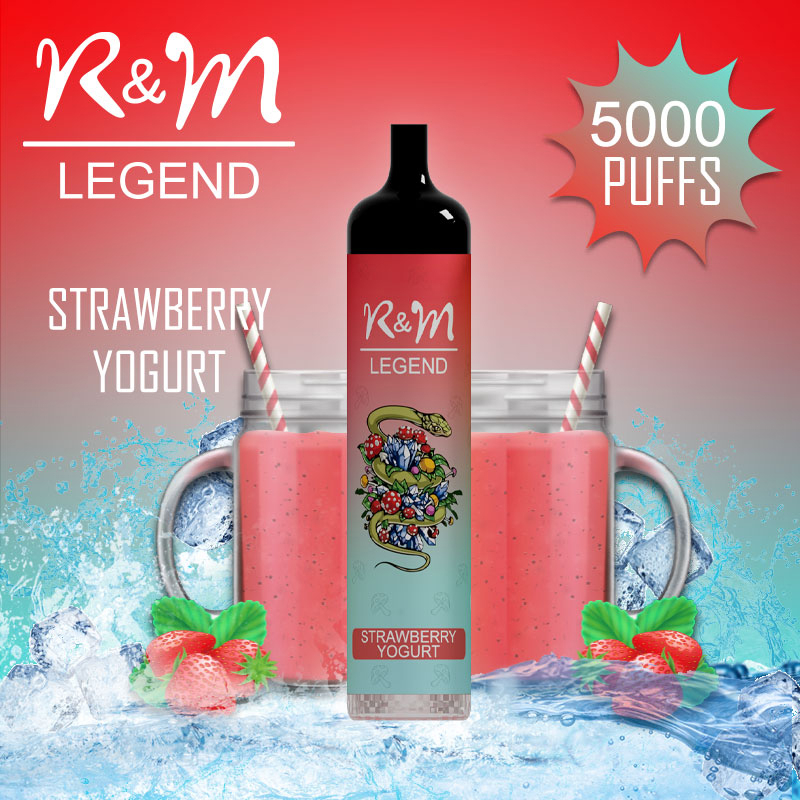 R&M LEGEND 5000 Puffs kangvape Vape|Strawberry yogurt from China ...
