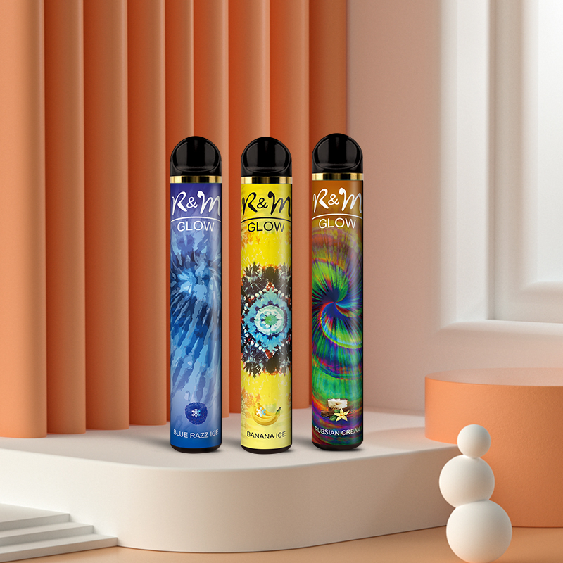 R&M GLOW 2800 Puffs nicotine salt juice Vape from China manufacturer ...