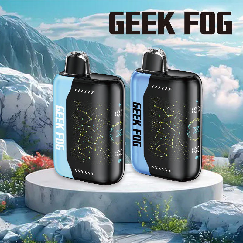 Geek Bar Pulse 25K Geek Fog 30K Disposable Vape Device With 3D Curved ...